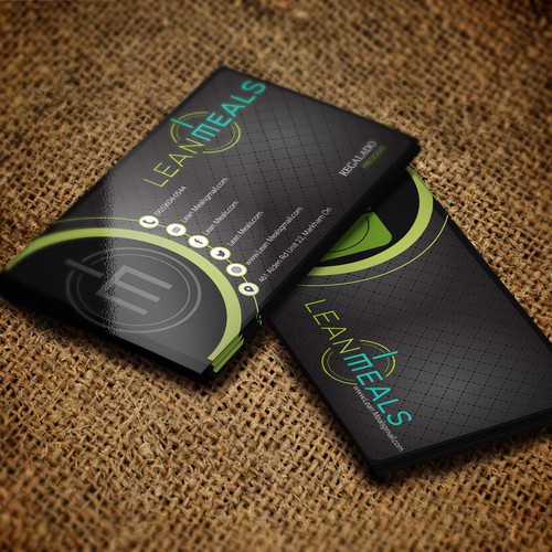 Designs | Lean Meals Business Cards | Business card contest