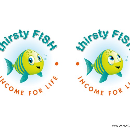 ThirstyFish Logo Design | Logo design contest