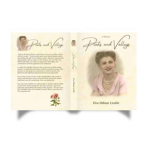 Designs | Peaks and Valleys | Book cover contest