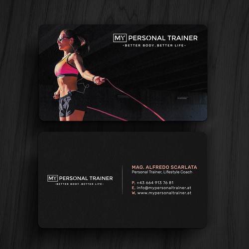 Famous Personal Trainer looking for new business cards | Business card ...