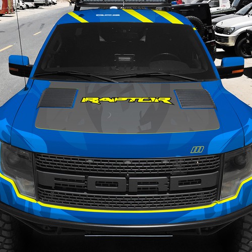 Design an awesome Car Wrap for a Ford Raptor | Car, truck or van wrap ...