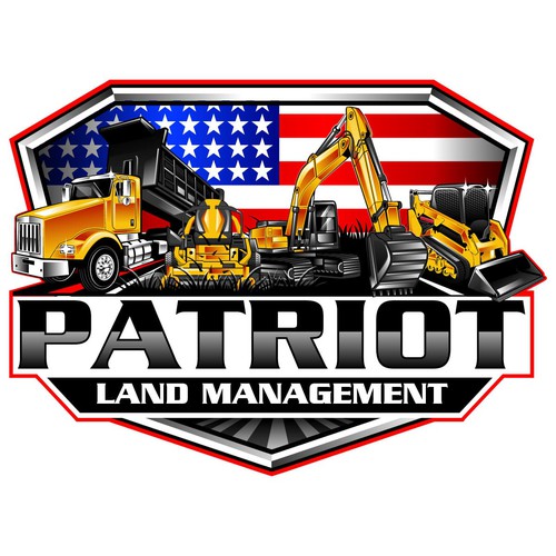 Designs | Bold land clearing and landscaping company logo for a veteran ...
