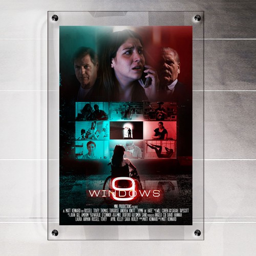 Designs | 9 Windows Horror Film Poster | Poster contest
