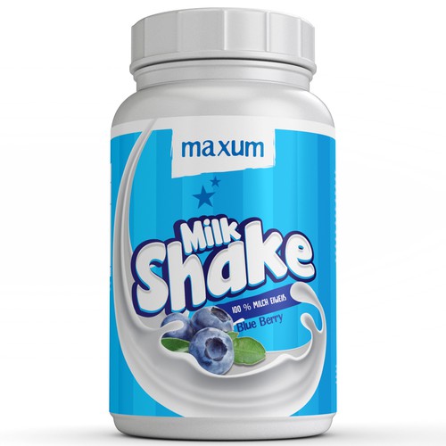 Milk Shake label design | Product label contest