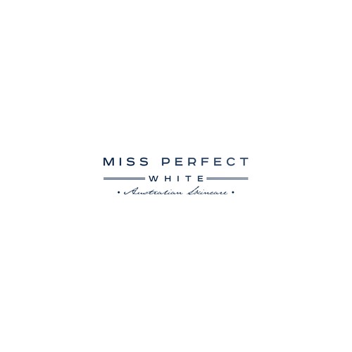 Design a logo for a new skincare range “Miss Perfect White” | Logo ...