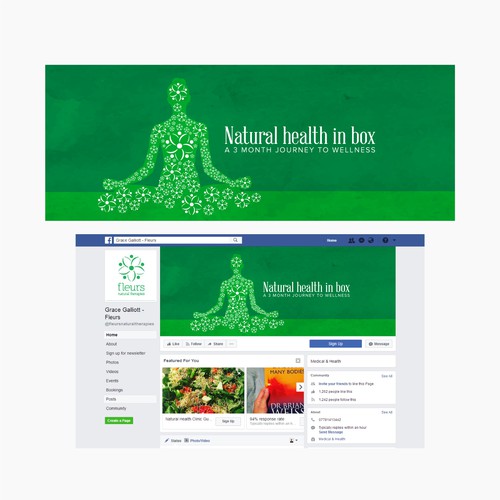 Wellness banner | Facebook cover contest