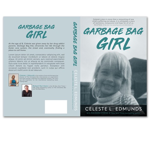 Designs | Garbage Bag Girl | Book cover contest