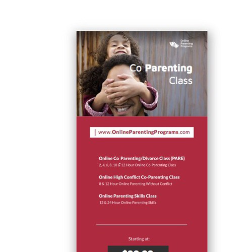 Online Parent Education Flyer | Postcard, flyer or print contest