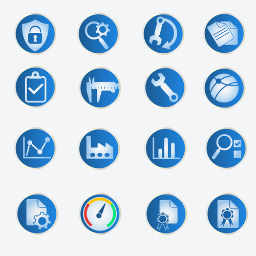 Design Modern Icon Set of 15 for Leading Software Company with Fortune ...