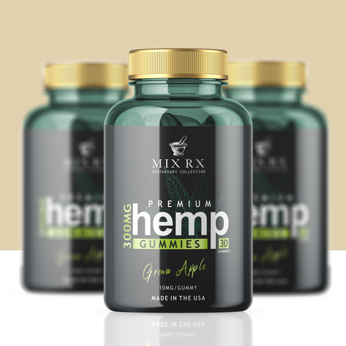 Hemp Gummies | Product label contest