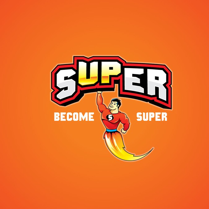 Super mascot and logo for new Super Supplement | Logo design contest
