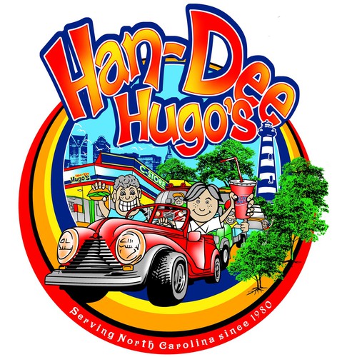 Create an awesome t-shirt design for Han-Dee Hugo's Convience Storer ...