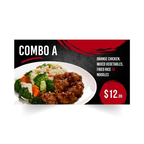 Designs | Digital Menu Board Design for Fasts Food Chinese Restaurant ...