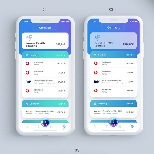 Designs | Modern and minimalistic app design for a personal life ...
