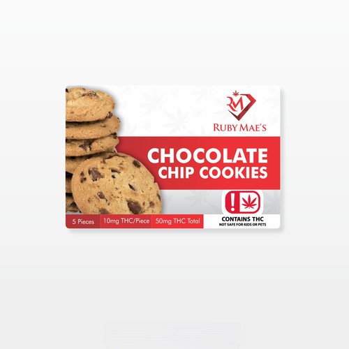 Design package label for Ruby Mae's, a Medical Marijuana edibles ...