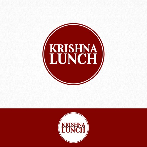 Create a youthful and modern logo for Krishna Lunch | Logo design contest