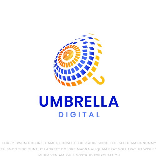 Designs | Umbrella Digital Logo Refresh: Dive into Color and Elevate Our Brand! | Logo design ...