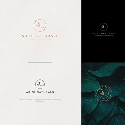 Create a modern natural skincare company Abini Naturals logo | Logo ...