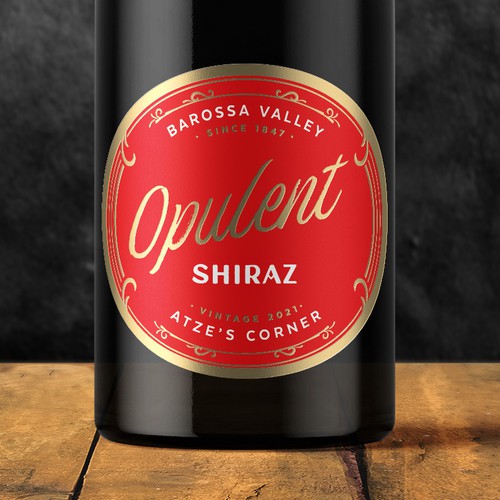Designs | Wine label design. Change suggestions for existing front ...