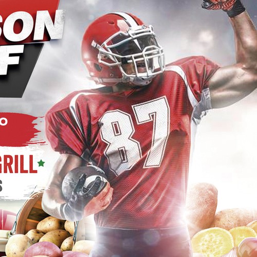 Designs | Design Promo Flyer that incorporates a football kickoff theme ...