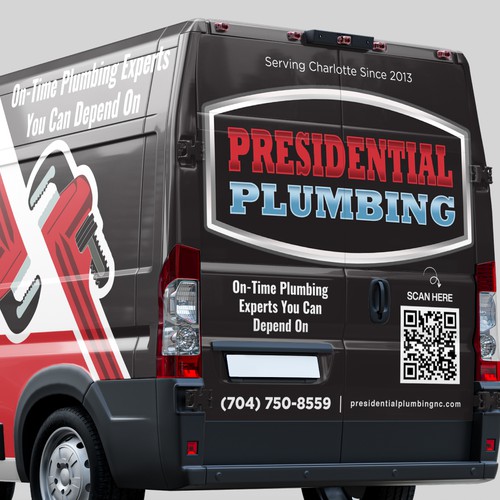 Designs | We Need an Interchangeable Trade Van Wrap With a Consistent ...