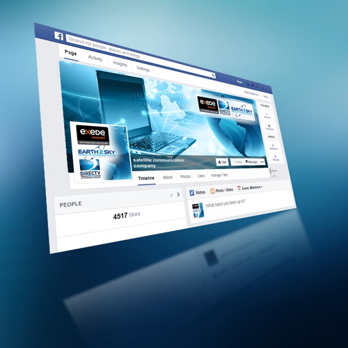Help design an impressive and innovating Facebook cover design for a ...