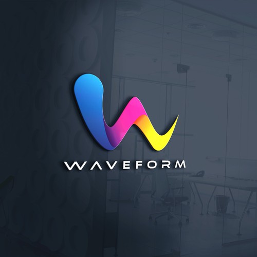 Modern, minimal, touch of color logo for a powerhouse software ...