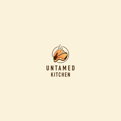 THE UNTAMED KITCHEN - WILD FOOD LOGO | Logo design contest