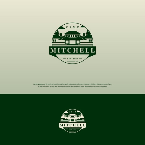 Designs | "Camp Mitchell" logo for family compound | Logo design contest