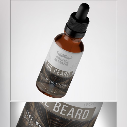 Design a luxury vintage beard oil bottle & box | Product packaging ...