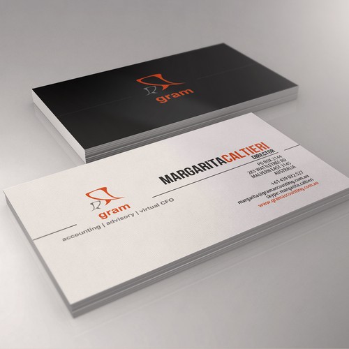 Create a design for a virtual CFO | Business card contest