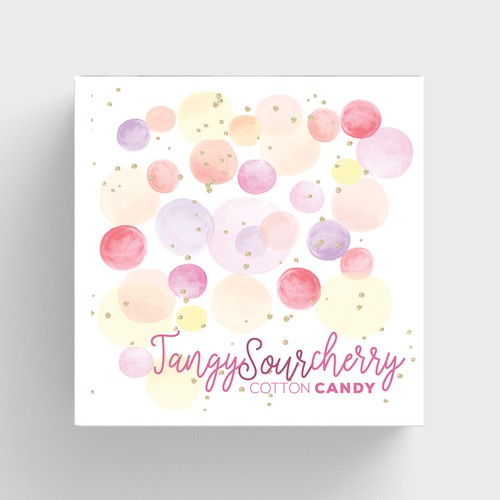 FUN COTTON CANDY LABEL | Product label contest