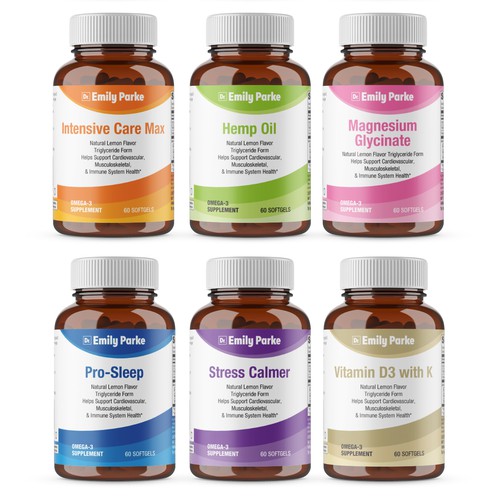 Supplement Label Ideas - 721+ Best Supplement Label Designs In 2024 ...