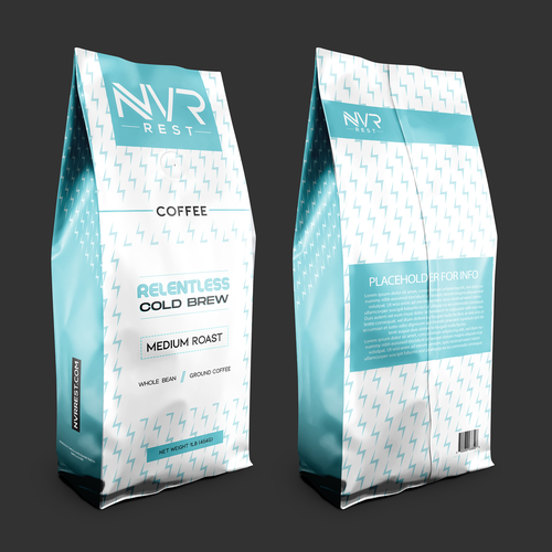 Designs | Modern Coffee Bag Design - NVR REST Coffee Co. | Product ...