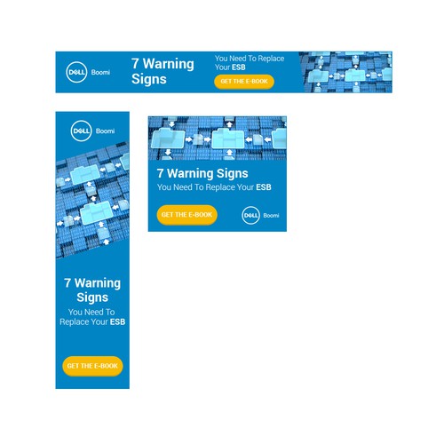 Create a set of multiple Display Ads for Dell | Banner ad contest