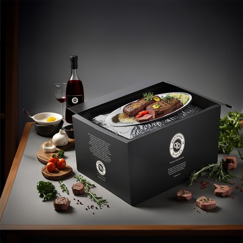 Designs | Sous Vide Natural Meat Box | Product packaging contest