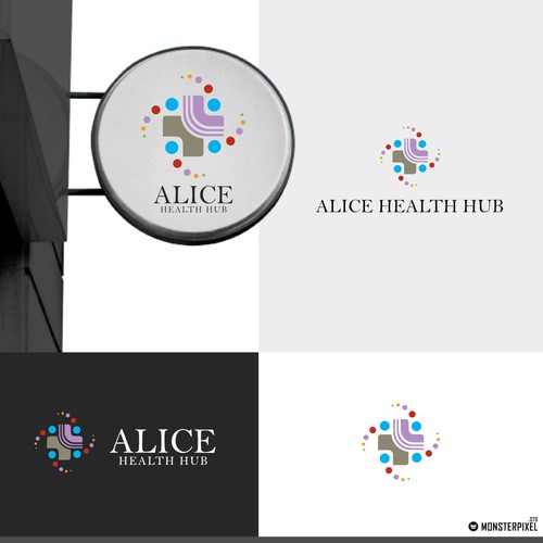 Designs | Logo for a health professional building 'Alice Health Hub ...
