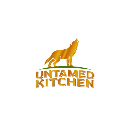 THE UNTAMED KITCHEN - WILD FOOD LOGO | Logo design contest