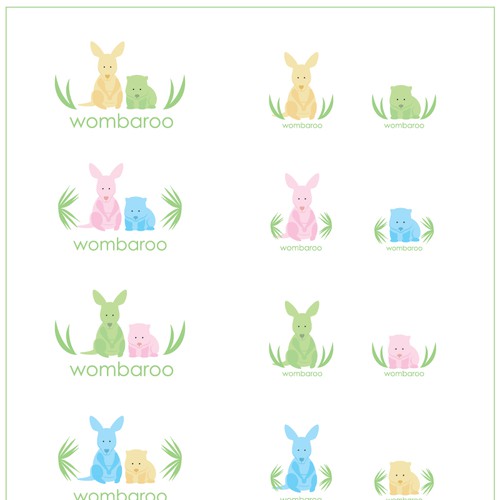 Designs | Create a cute kangaroo, wombat and gumleaf graphic for a new ...