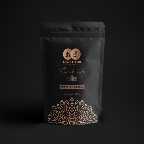 Designs | eye-catching retail packaging design for Turkish coffee ...