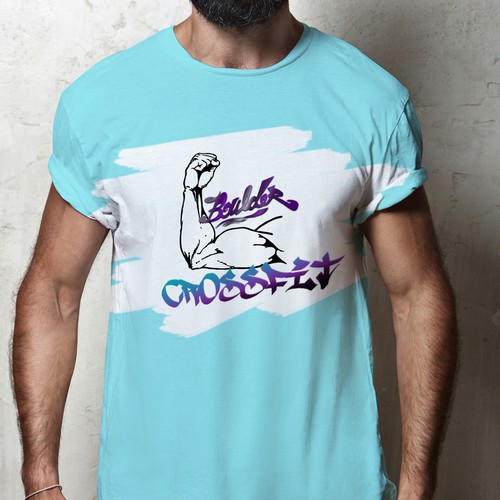 Boulder CrossFit Awesome T-Shirt Design | T-shirt contest