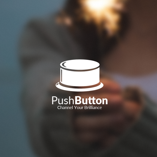 Create a modern, conversation-inspiring logo for Push Button Influence ...