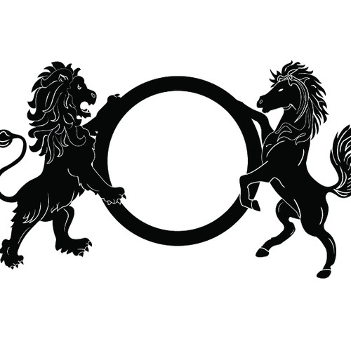 Black and White Crest/Drawing | Logo design contest