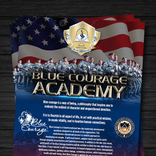 Police Course Flyer Makeover Needed - Help Us Help You. | Postcard ...