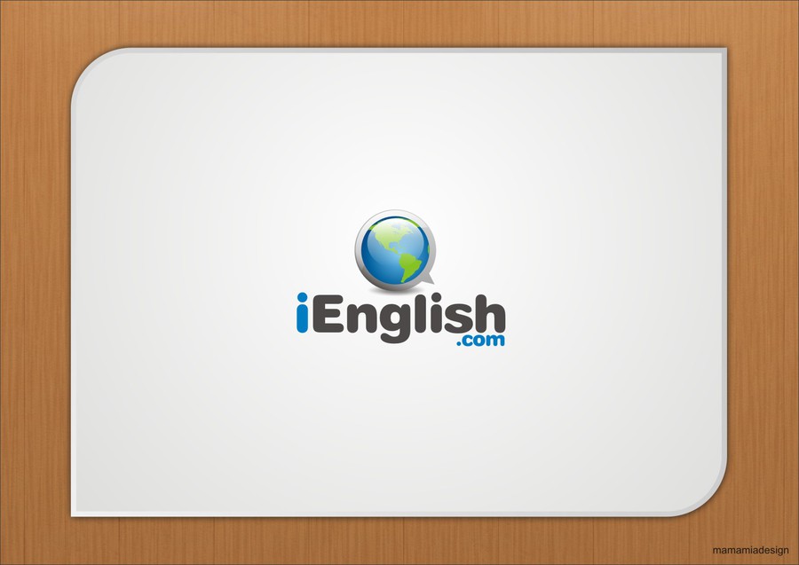 iEnglish.com Logo / iPhone and iPad Language Software | Logo design contest