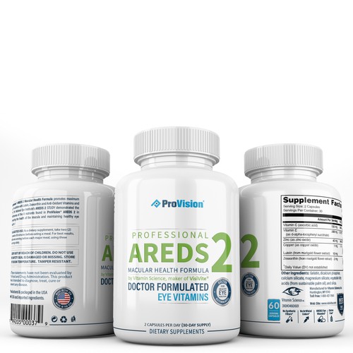 Designs | Update design for Eye Vitamin bottle label | Product ...