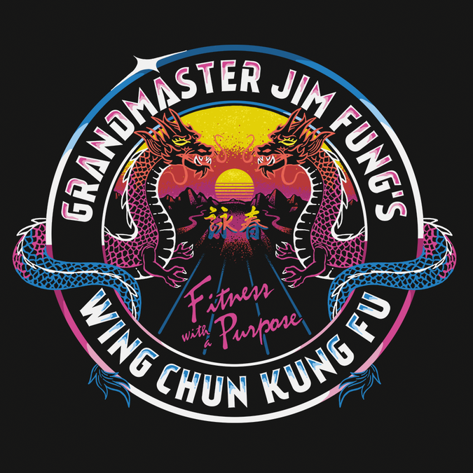 Reimagine Our Kung Fu Emblem in a Cool 1980s Neon Style! | T-shirt contest