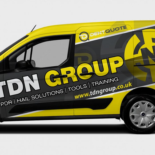 Vehicle Graphics for Ford Transit Connect | Voertuigwrap ontwerpwedstrijd