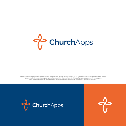 Designs | ChurchApps Logo - Open Source Church Software | Logo design ...