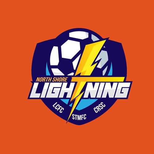 Create an inspiring logo to be worn on the soccer shirts of the 'North ...